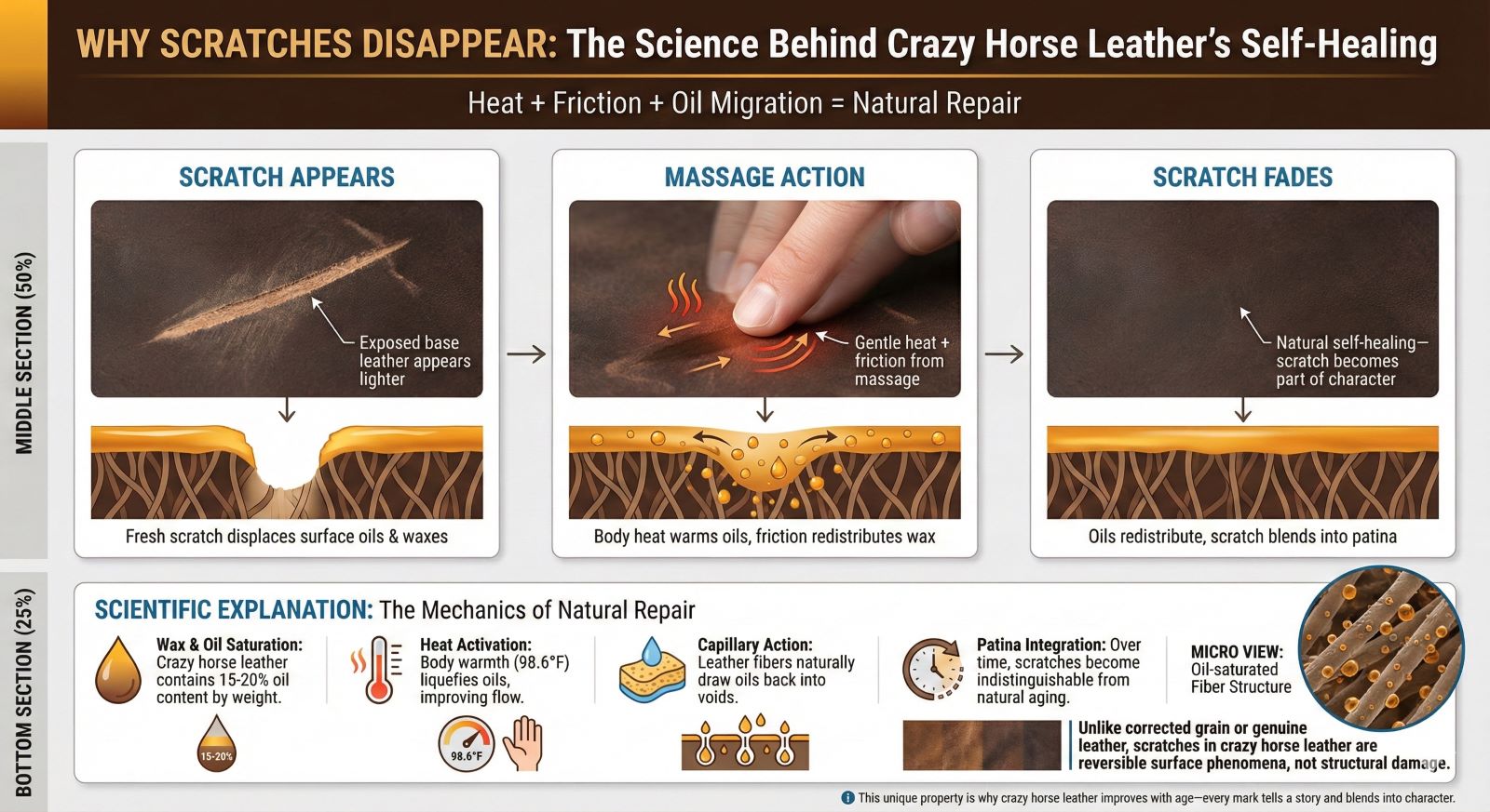 Crazy Horse Leather: What It Is, Why It’s Special & How to Care for It
