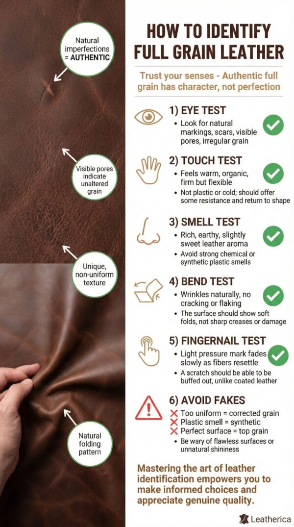 What Is Full Grain, Top Grain, Genuine Leather? A Guide to Quality